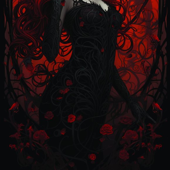 The Pinup Shop | Art | Gothic Vine Goddesss Claw Wall Art Poster | Poshmark